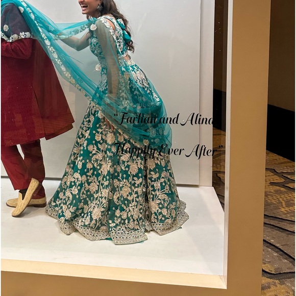 Lehengas | Teal Wedding Lehenga Bridal | Poshmark